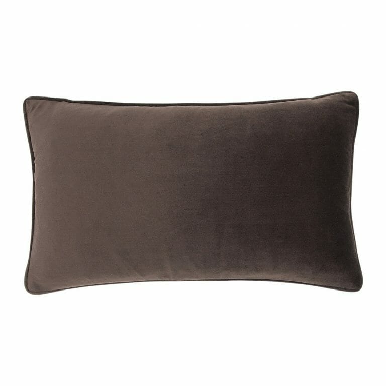 Buy Navy Velvet Rectangular Cushion Cover - 30cm x 50cm Online | Simply ...