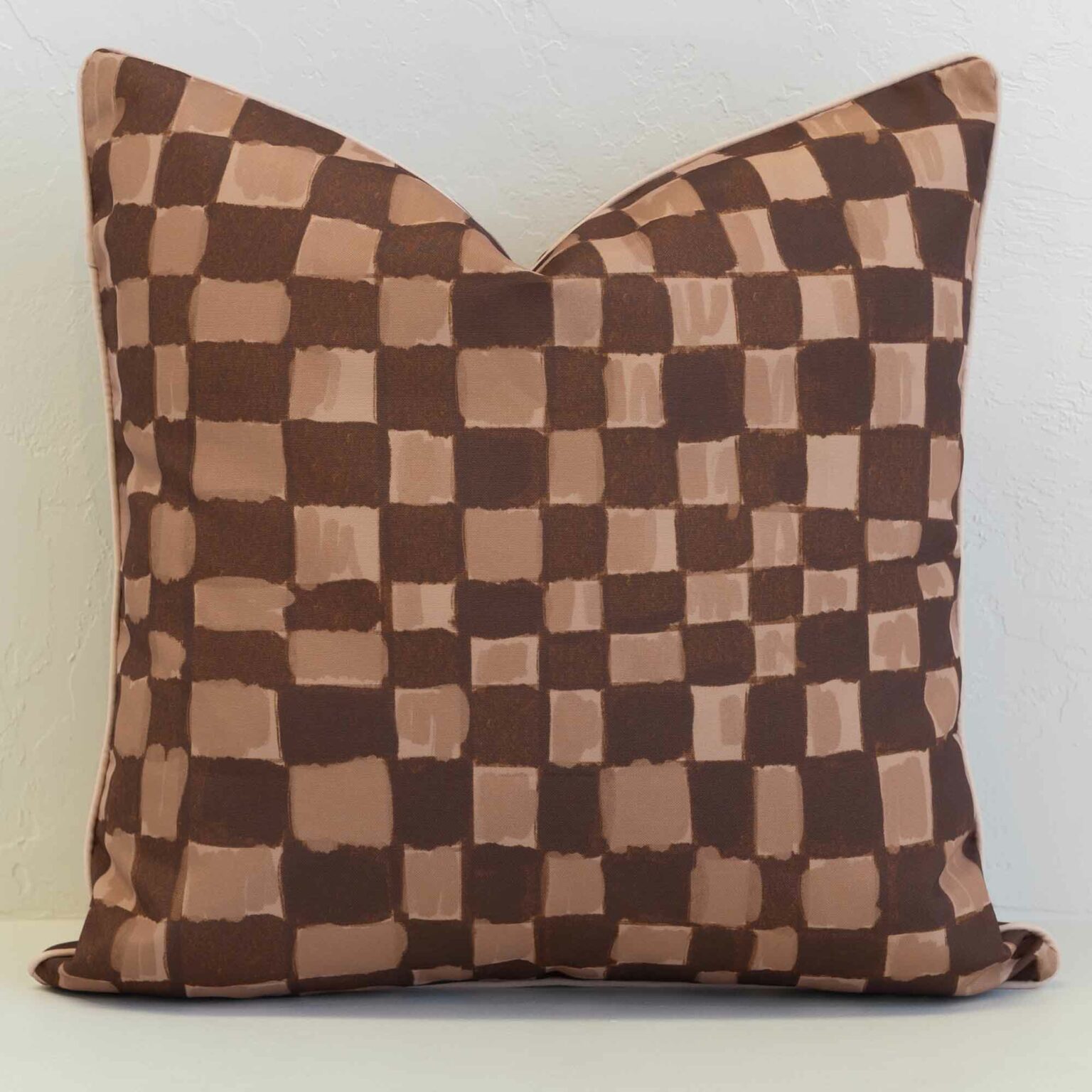 Solterra Waterproof Checkered Outdoor Cushion Cover